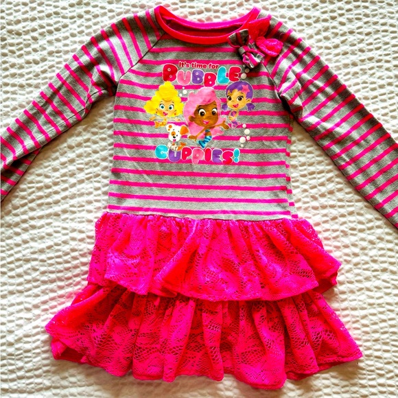 Dresses | Cute Girls Bubble Guppies Dress | Poshmark